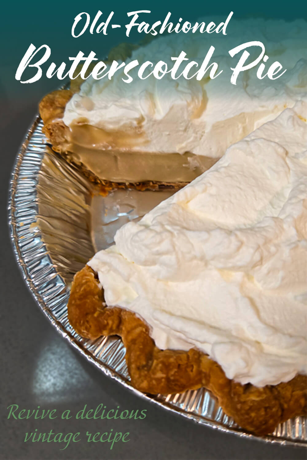 Old-Fashioned Butterscotch Pie Recipe